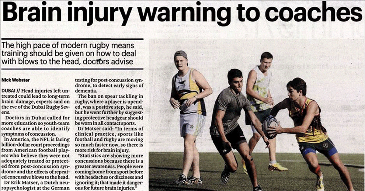 Brain Injury Warning And The Way Out | German Neuroscience Center Dubai 1